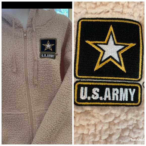 PINK Victoria's Secret | Jackets & Coats | New Us Army Pink Victorias ...